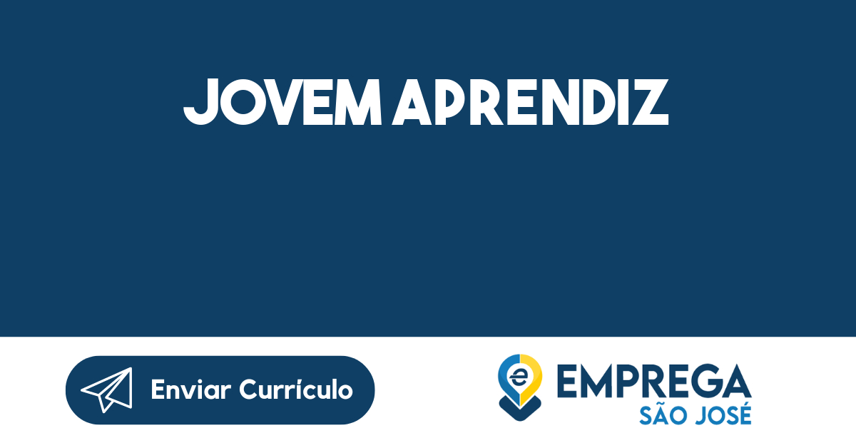 Vaga De Emprego Jovem Aprendiz-São José Dos Campos - SP São José Dos ...
